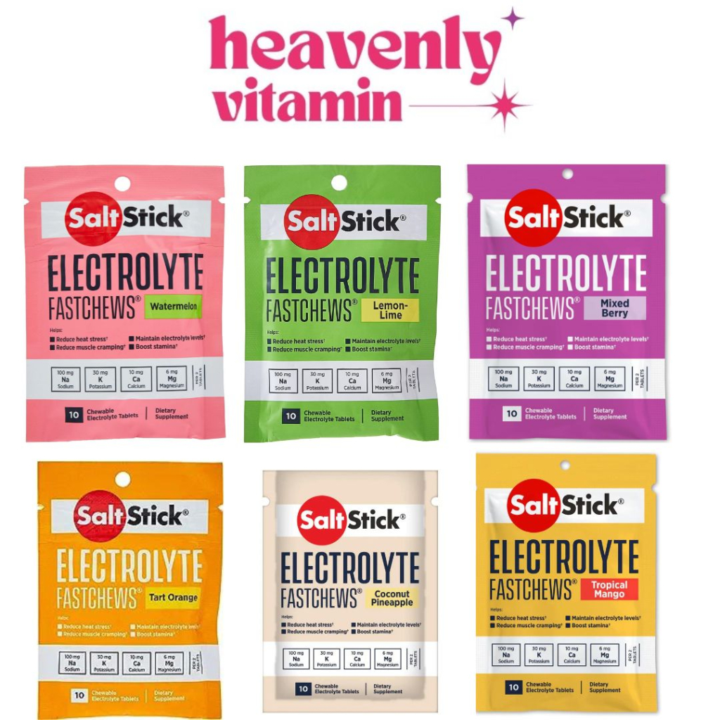 Jual Saltstick Electrolyte Fastchews Sachet -10 Tablets | Shopee Indonesia