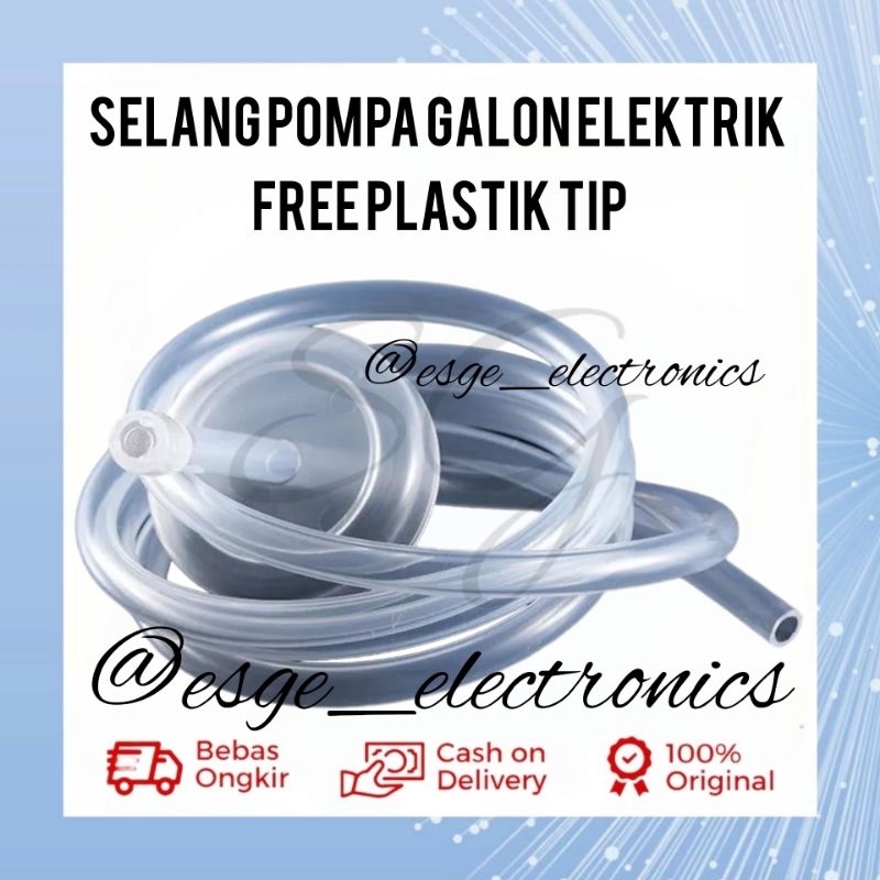 Jual SELANG GALON AQUA SELANG GALON POMPA ELEKTRIK SELANG SILIKON POMPA ...
