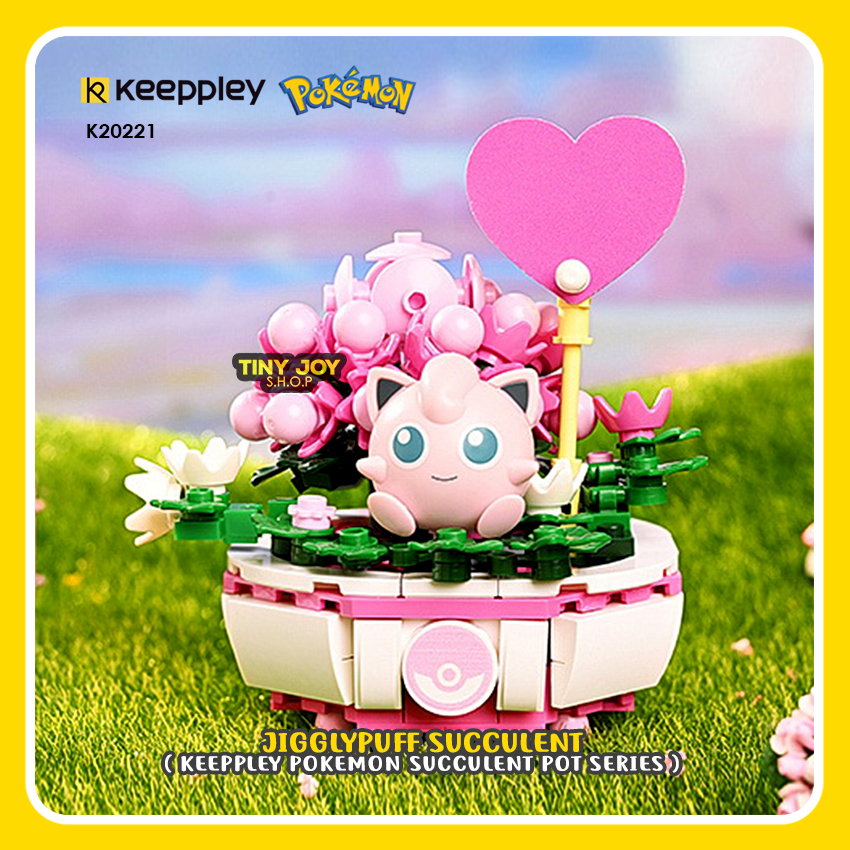 Jual KEEPPLEY Building Block ( POKEMON SUCCULENT ) DIY Puzzle Tanaman ...