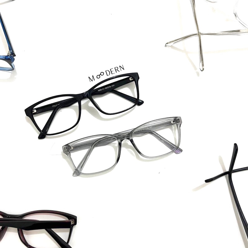 Jual 𝐌𝐨𝐨𝐝𝐞𝐫𝐧 - Frame Kacamata M1035 Unisex | Shopee Indonesia
