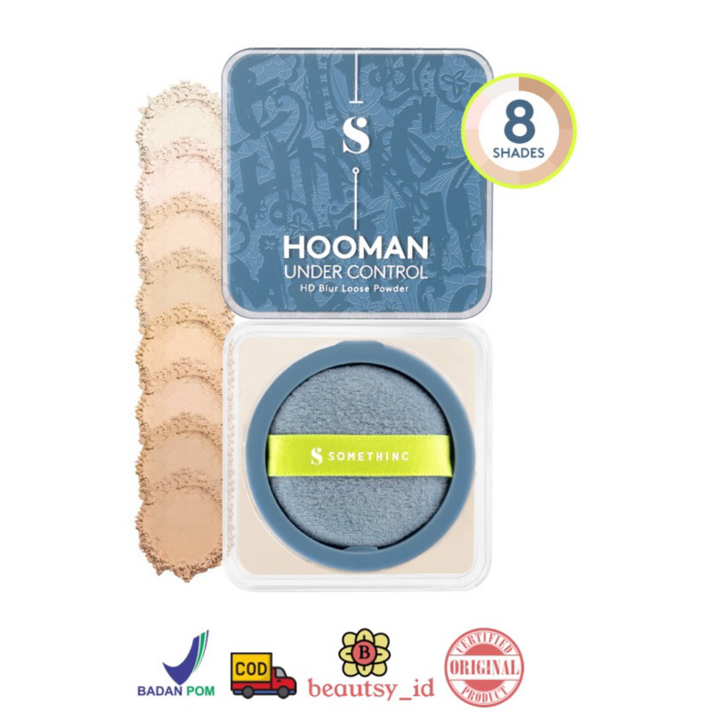 Jual Somethinc Hooman Under Control HD Blur Loose Powder Bedak Tabur ...
