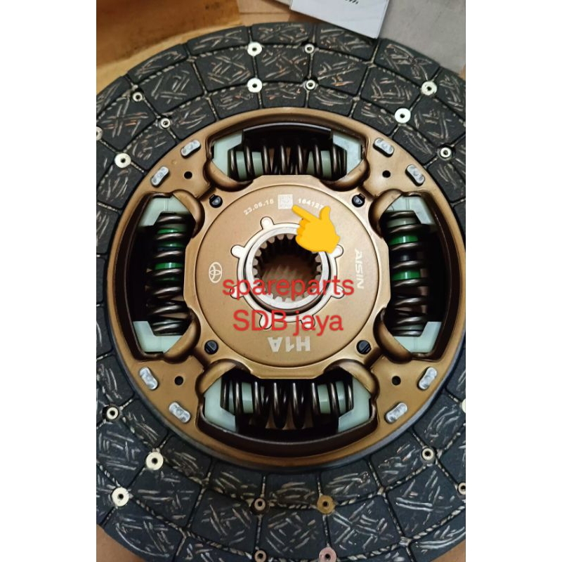 Jual prodo kamvas kampas kopling set + pilot bearing Fortuner Hilux Vigo double cabin diesel 1kd ...