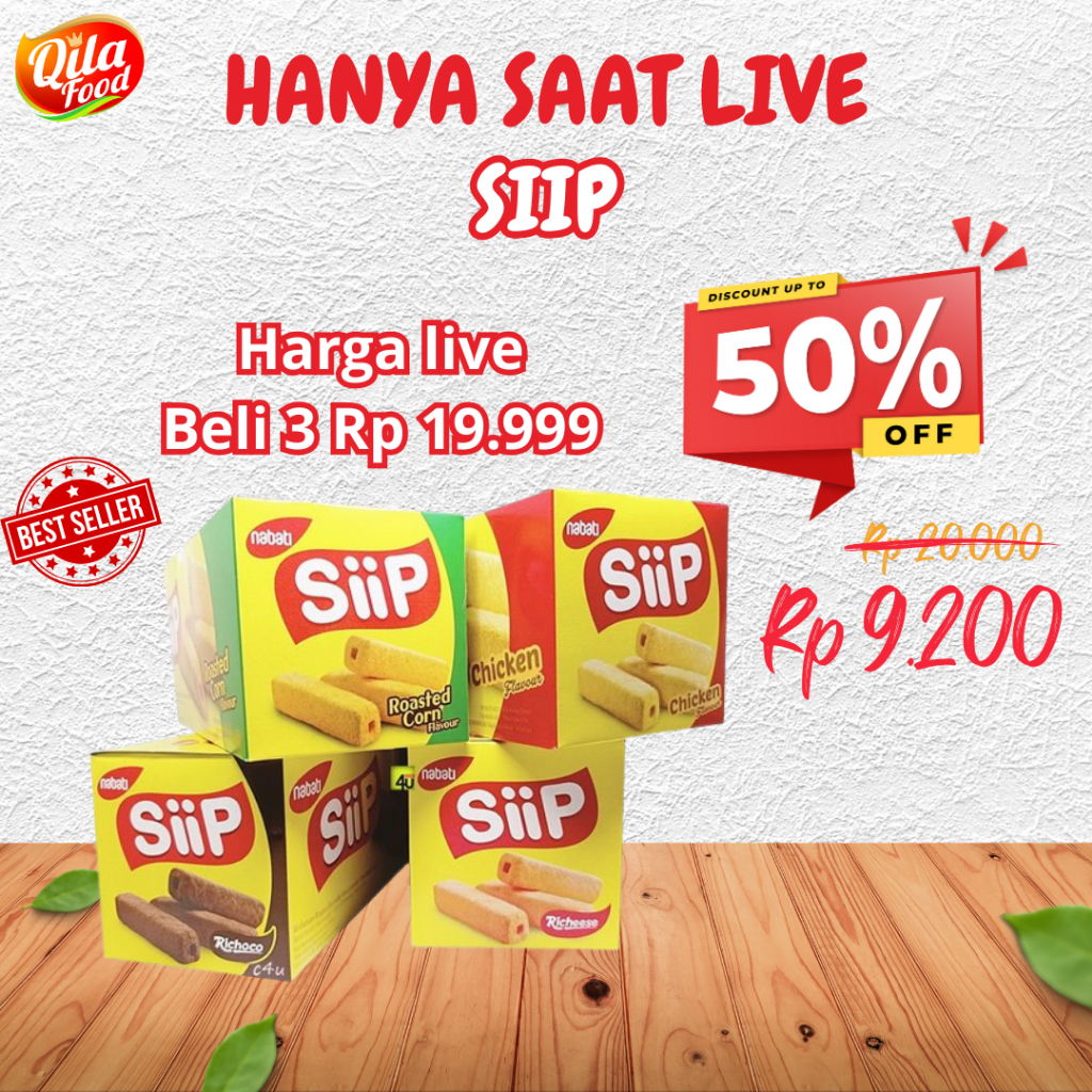 Jual NABATI SIIP BOX ISI 20 PCS - (MOMOGI, SUPERSTAR, TRICKS POTATO ...