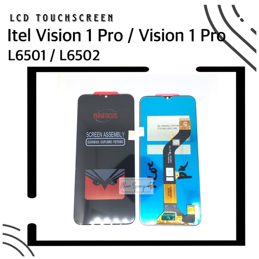 Jual LCD TOUCHSCREEN ITEL VISION 1 PLUS / VISION 1 PRO L6501 L6502 ...