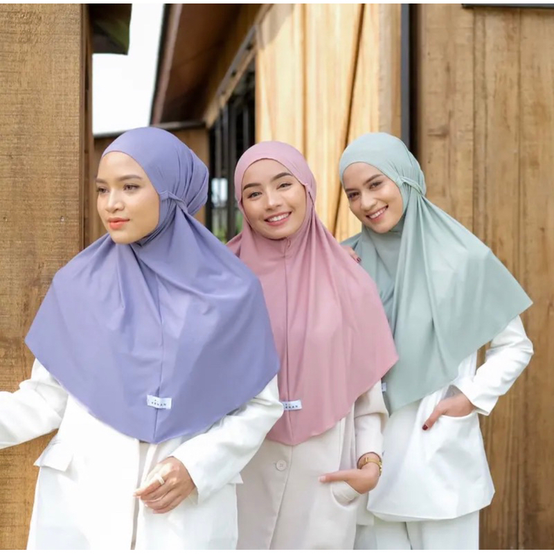 Jual Kenan - Hijab Daily Aluna Instan Jersey Kenan Size L | Shopee Indonesia