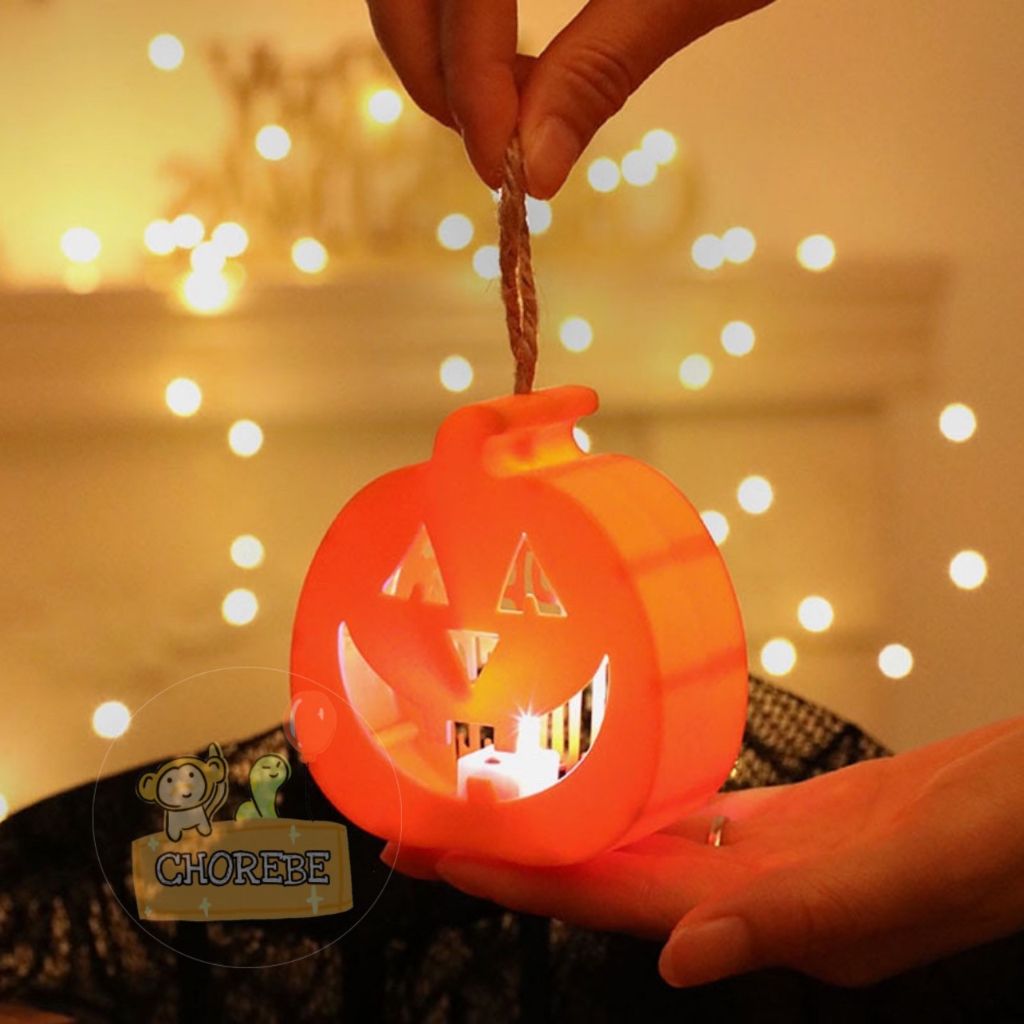 Jual Lentera Led Pumpkin Labu Oren Tulisan Halloween Jumbo | Shopee ...