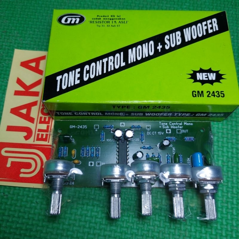 Jual Kit Tone Control Mono Plus Subwoofer Hijau GM 2435 | Shopee Indonesia