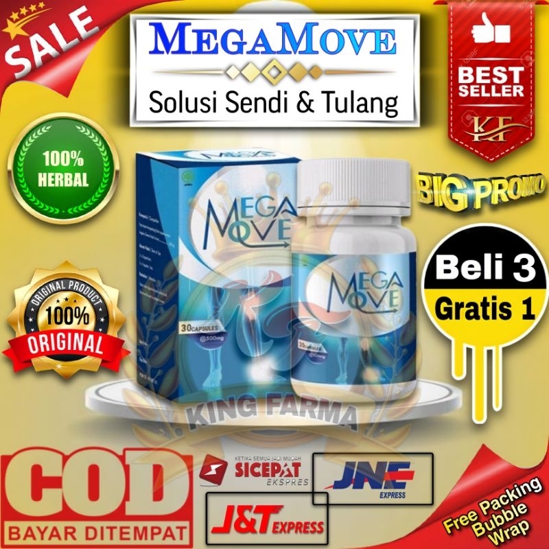 Jual Megamove original obat herbal atasi nyeri sendi tulang rematik asam urat asli mega move ...