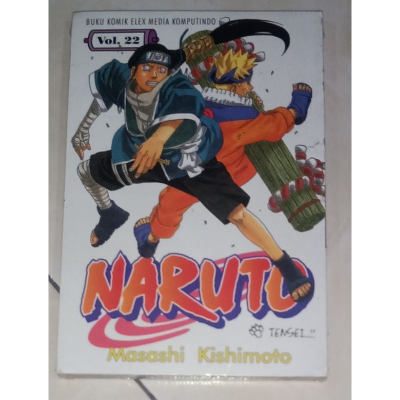 Jual komik Naruto vol 22 original segel | Shopee Indonesia