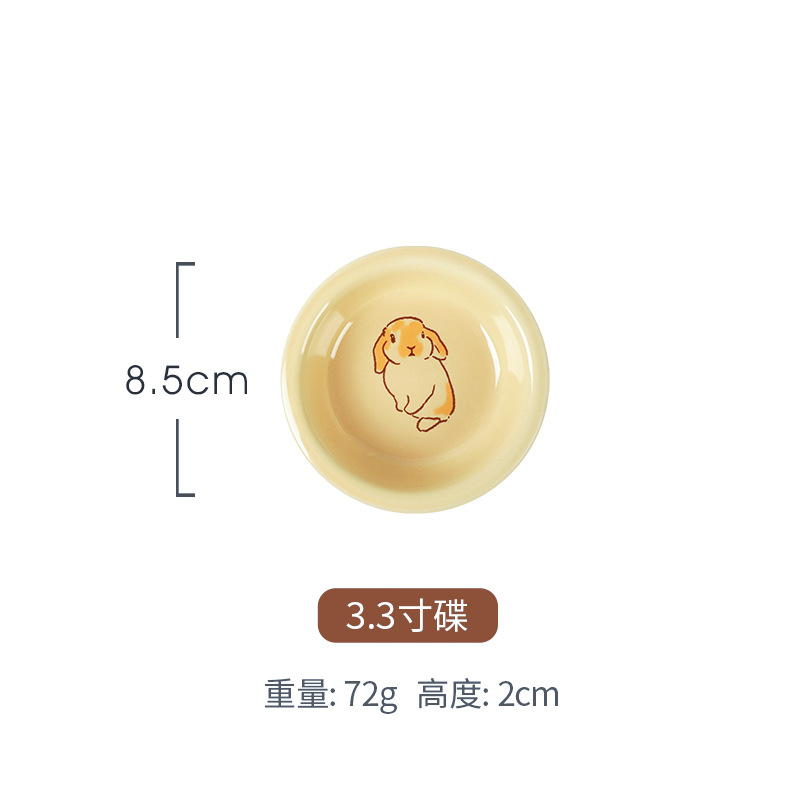 Jual BUNNY SERIES/Piring Aesthetic Ala Korea/Piring Vintage/Korean ...