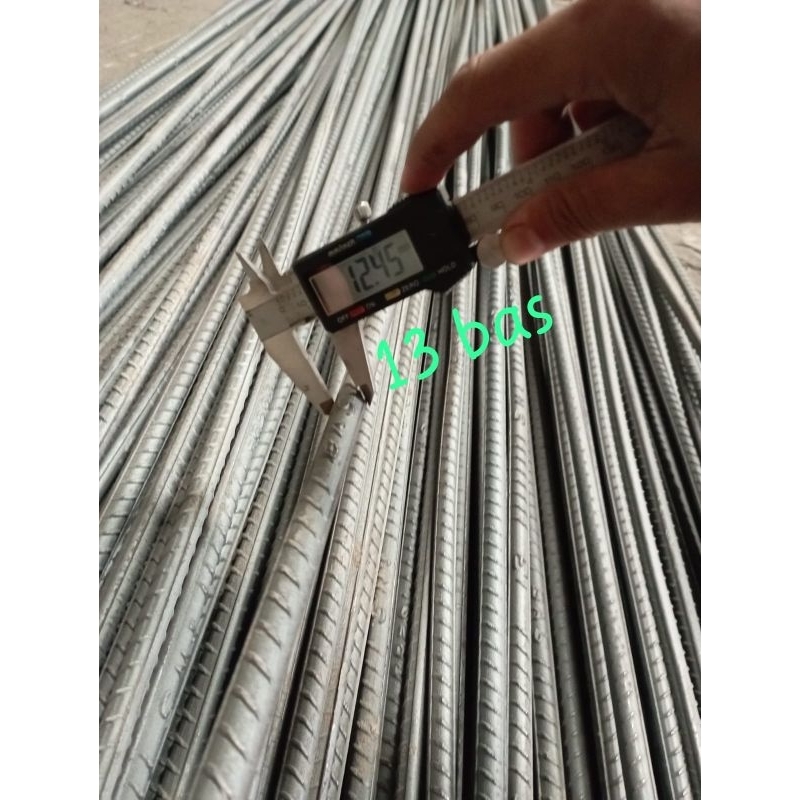 Jual Besi Beton 13mm ULIR SNI | BESI BEHEL BATANGAN 6 METER | Shopee Indonesia