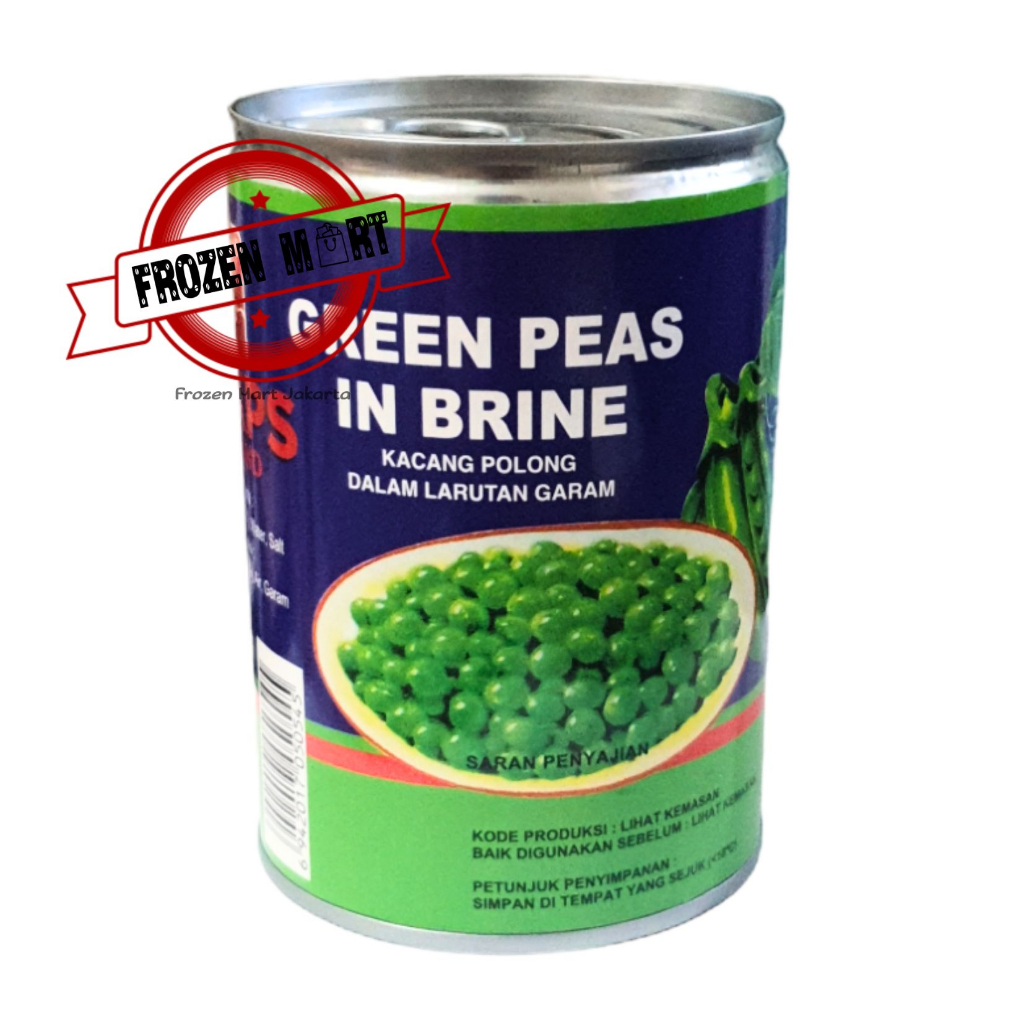 Jual IKPS Green Peas in Brine / Kacang Polong Kaleng Instant 397Gr ...
