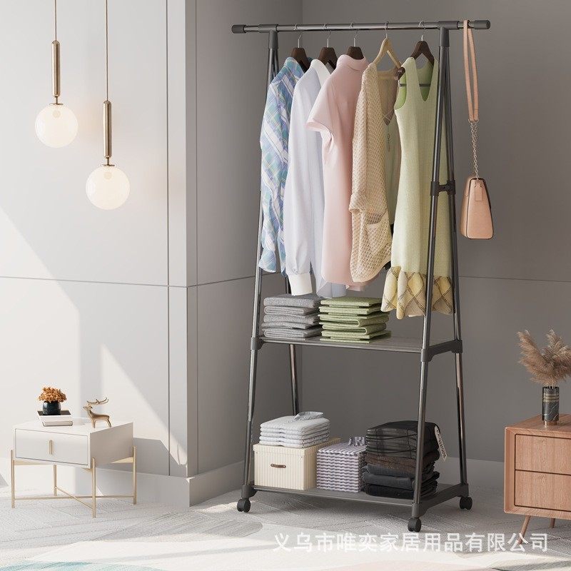 Jual Lemari Pakaian Besi 3 Tingkat Rak Gantungan Baju Stand Hanger ...