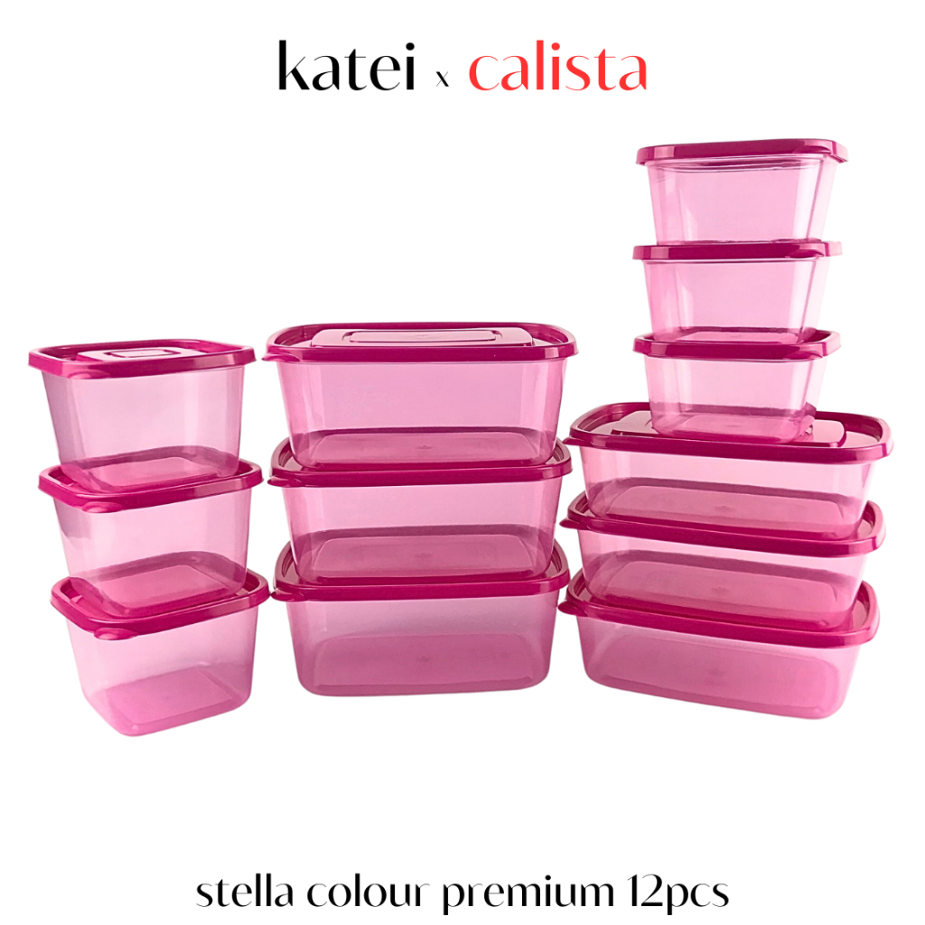 Jual [ CALISTA ] TOPLES SET PLASTIK BENING CALISTA STELLA PREMIUM SET ...