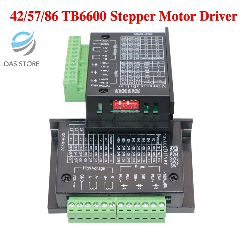 Jual TB6600 Stepper Motor Driver untuk motor nema23 nema17 42 57 86 S ...