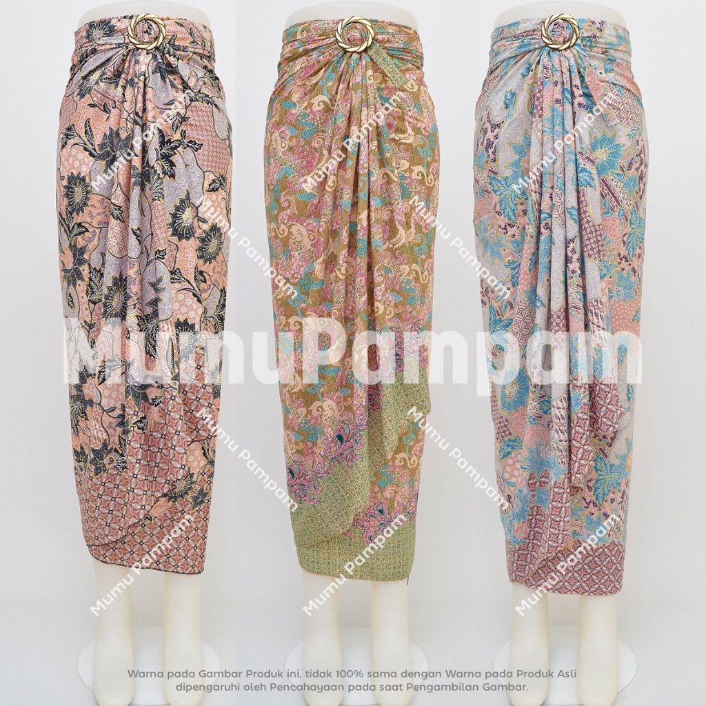 Jual Rok Kain Batik Lilit Bawahan Kebaya Wisuda Modern Plisket Jumbo ...