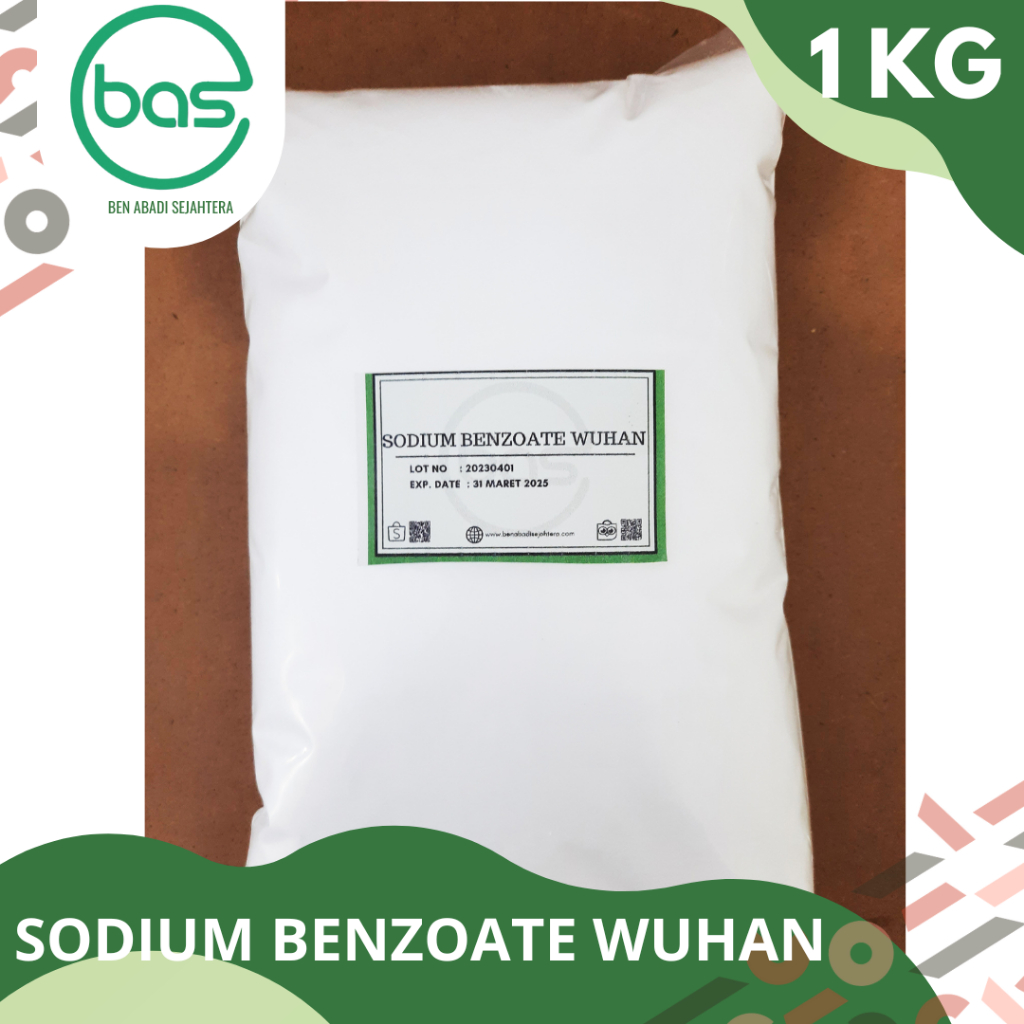 Jual Sodium Benzoate / Natrium Benzoate / Pengawet Makanan 1 Kg ...