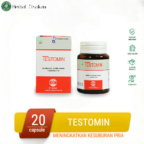 Jual Testomin 1700 mg - 20 Softgel - Obat Stamina Pria Dewasa Vitamin ...
