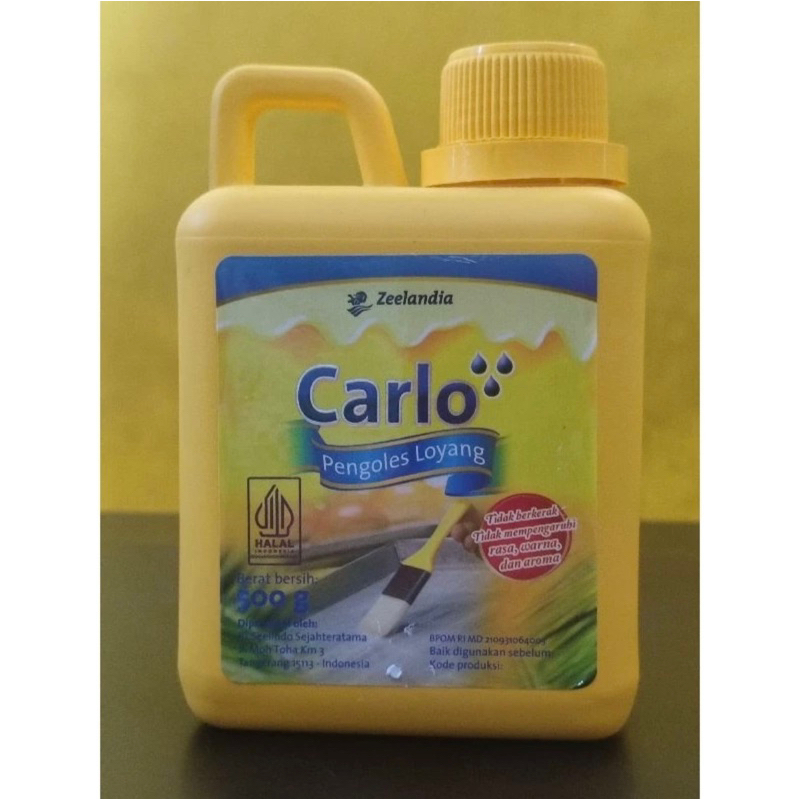Jual minyak oles loyang carlo kemasan 400gram | Shopee Indonesia