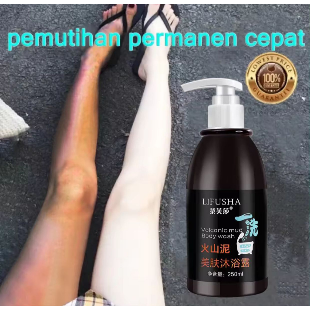 Jual LUFUSHA BODY MUD Sabun Lumpur Vulkanik / Sabun Whitening Ampuh ...