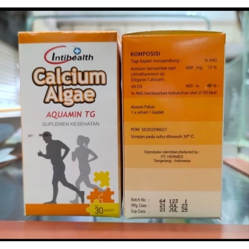 Jual CALCIUM ALGAE ORIGINAL ISI 3O TABLET | Shopee Indonesia