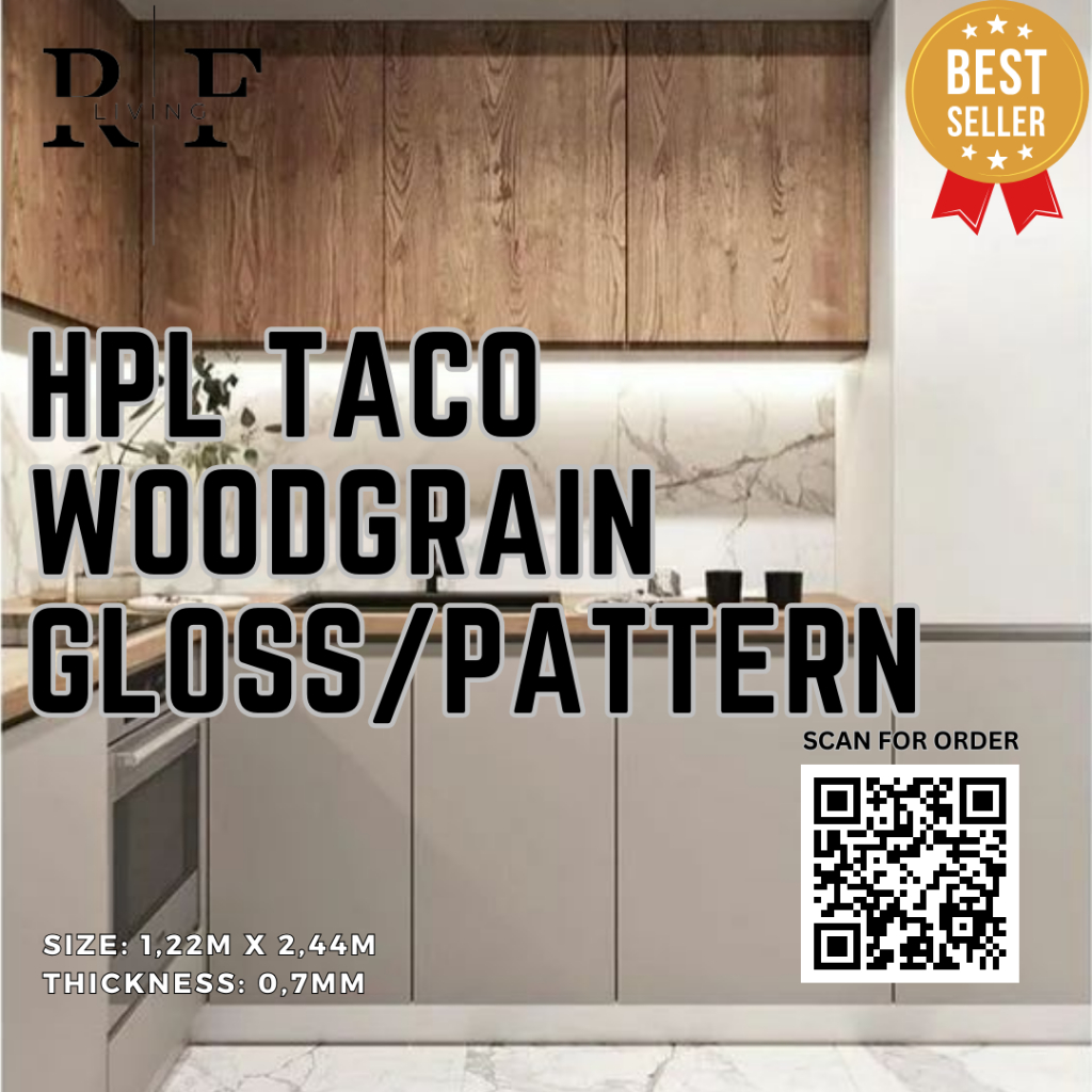 Jual HPL TACO PELAPIS FURNITURE WOODGRAIN GLOSS/PATTERN JG/GL/DP ...