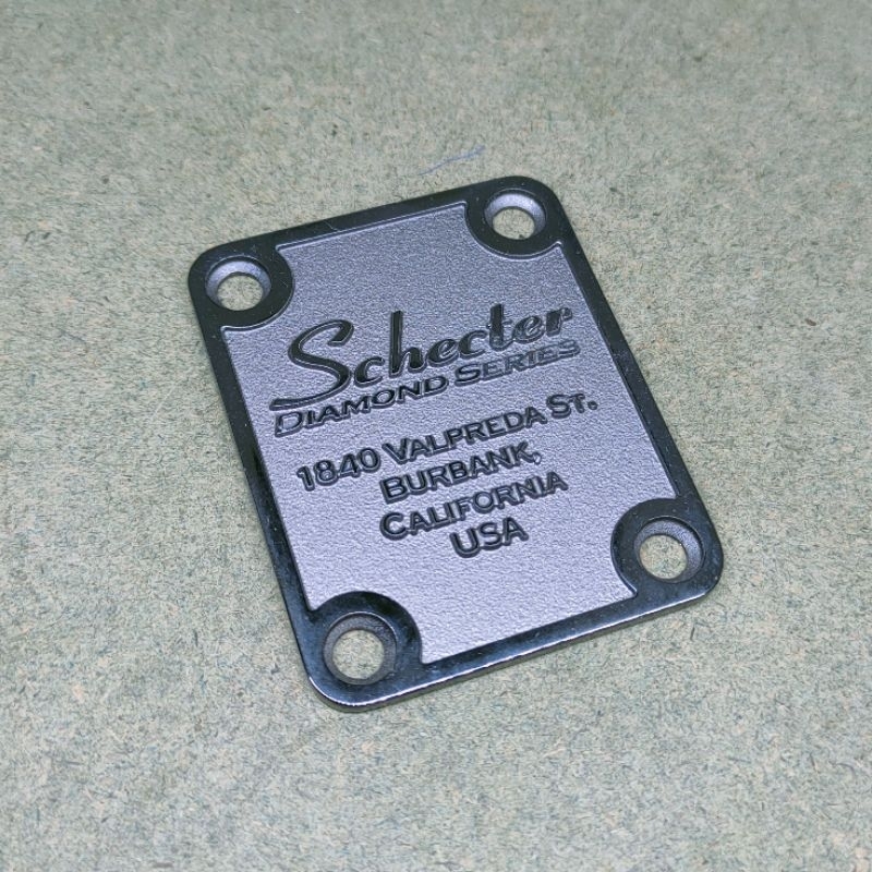 Jual Plate Neck Gitar Schecter | Shopee Indonesia