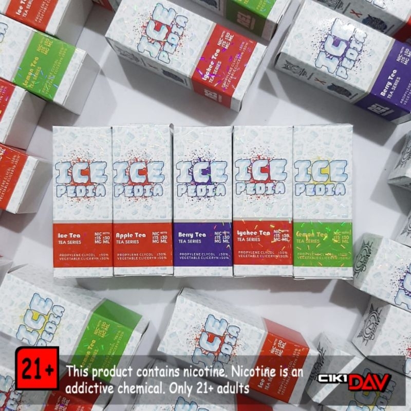 Jual Ice Pedia Tea Series pods friendly 30ml eliquid | Shopee Indonesia
