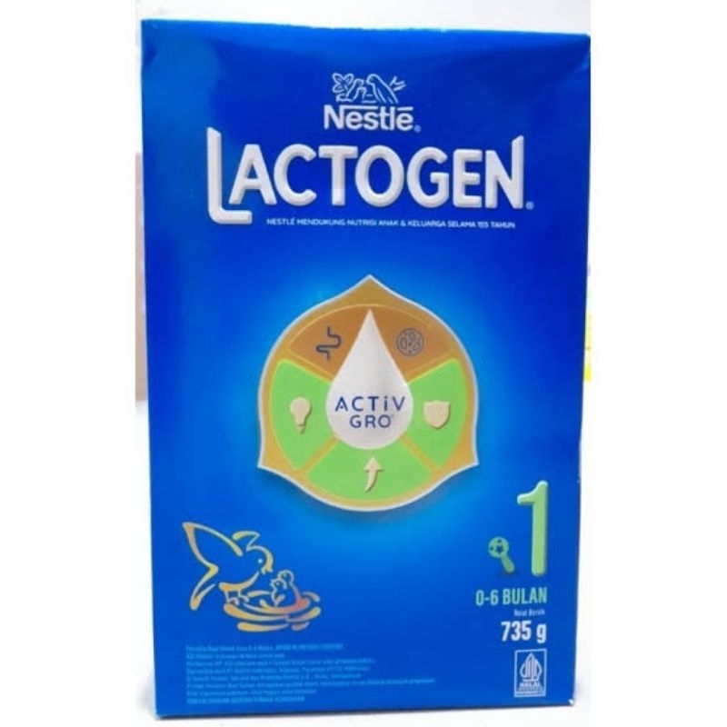 Jual Nestle Lactogen 1 & 2 Activ Gro 350g dan 735g | Shopee Indonesia