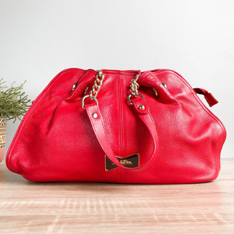 Jual TAS WANITA KULIT ASLI BAHAN TEBAL WARNA CERAH (CARLO RINO ...