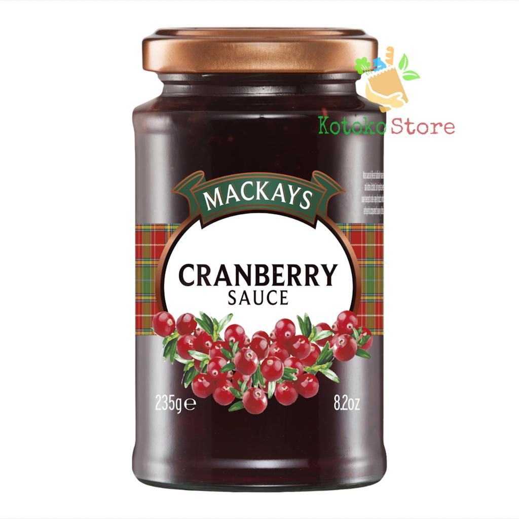 Jual Mackays Strawberry Blueberry Orange Ginger Jam / Selai Mackays ...
