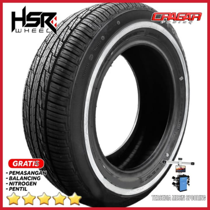 Jual Ban Forceum Wlw 195 65 R15 ring 15 ( ban mobil list putih ) | Shopee Indonesia