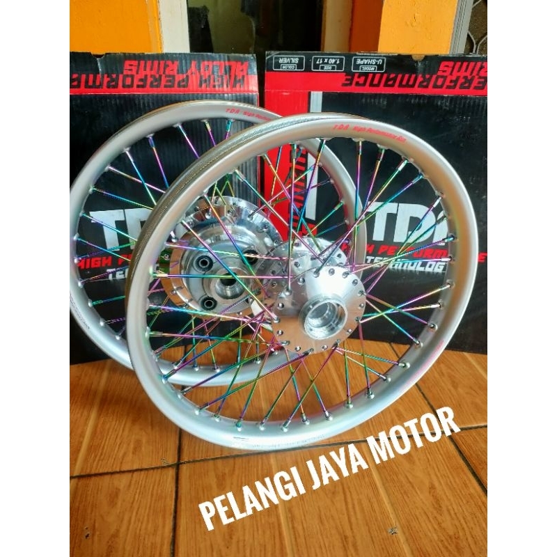Jual Velg TDR U shape Motor Revo fit / karisma /SupraX125 / tromol set ...