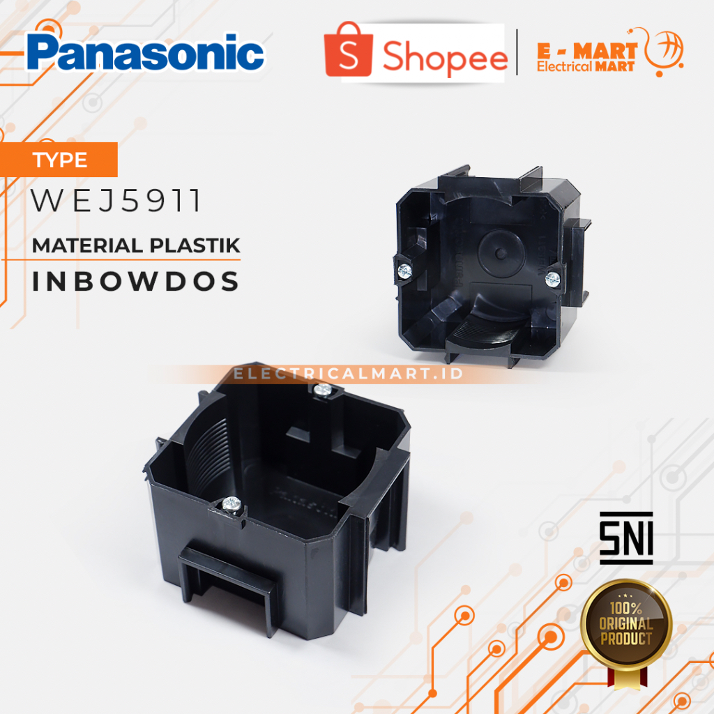 Jual Panasonic Inbowdos Hitam WEJ5911N / Inbow dos Hitam Model ...