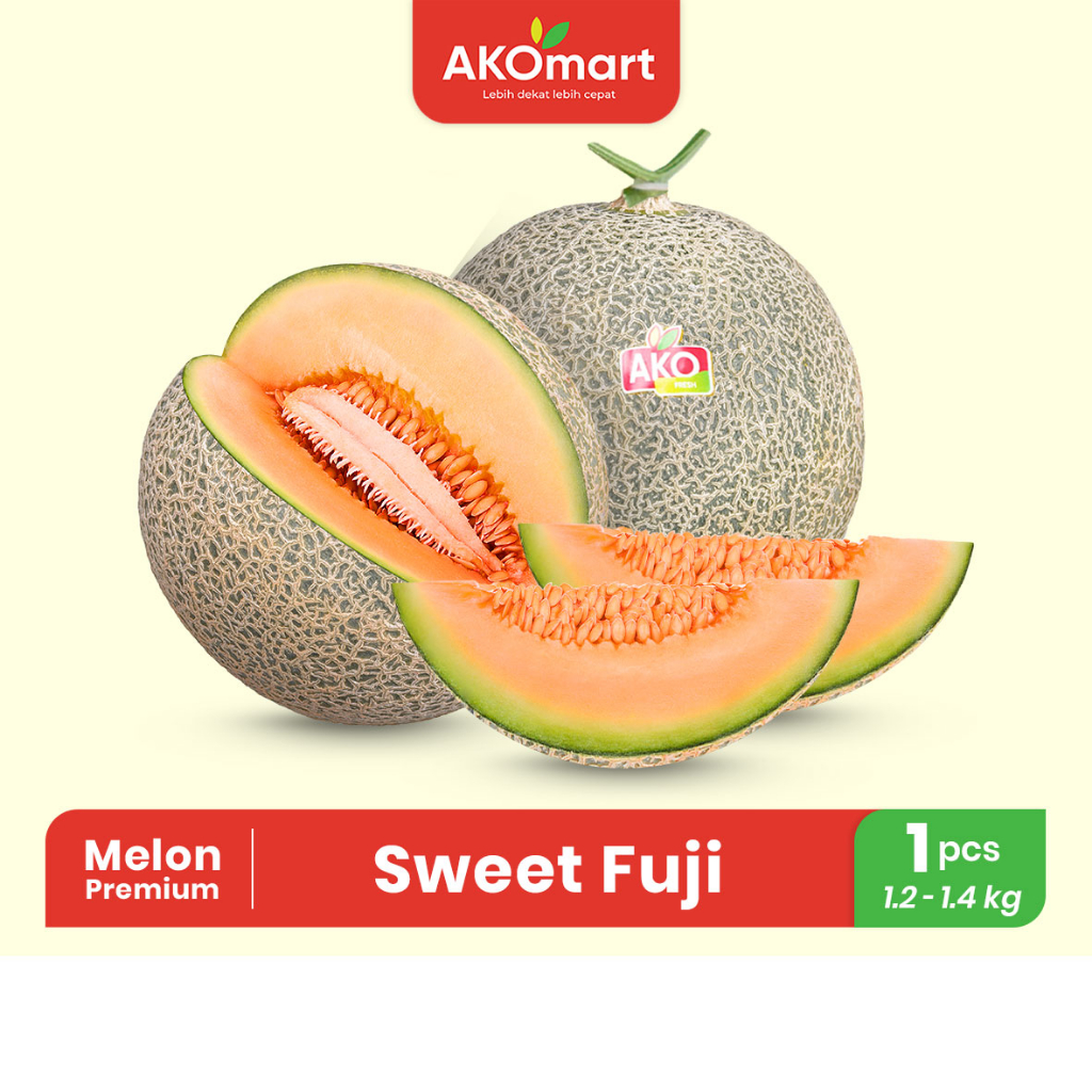 Jual Buah Melon Fujisawa | Buah Premium Manis Fresh Organic - AKO Melon ...