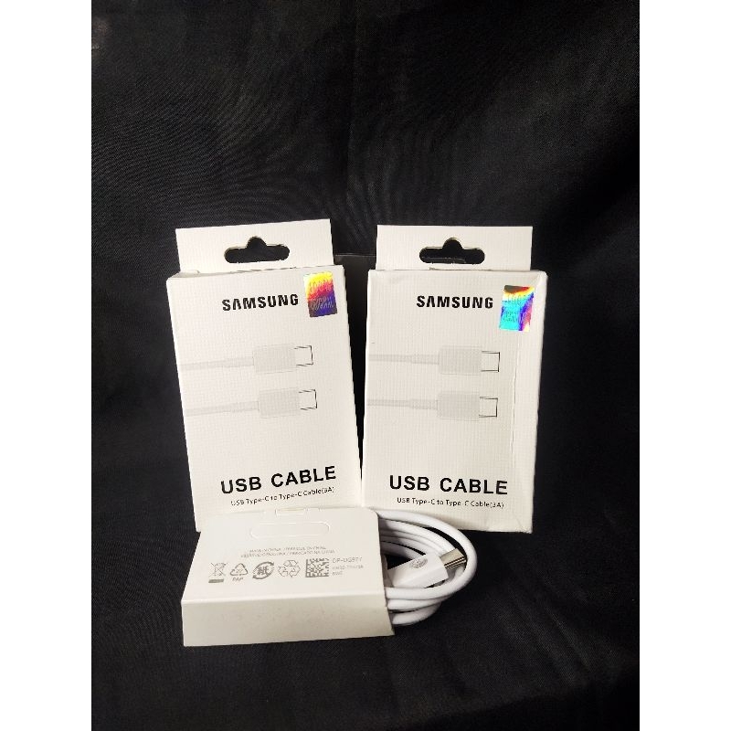 Jual kabel Data Samsung Type C to Type C All Type Handphone | Shopee ...