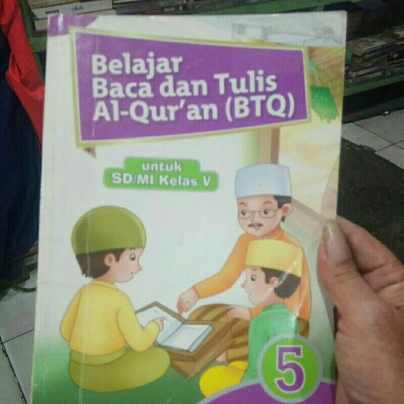 Jual Buku Bekas Belajar Baca Dan Tulis Al Quran Btq Shopee