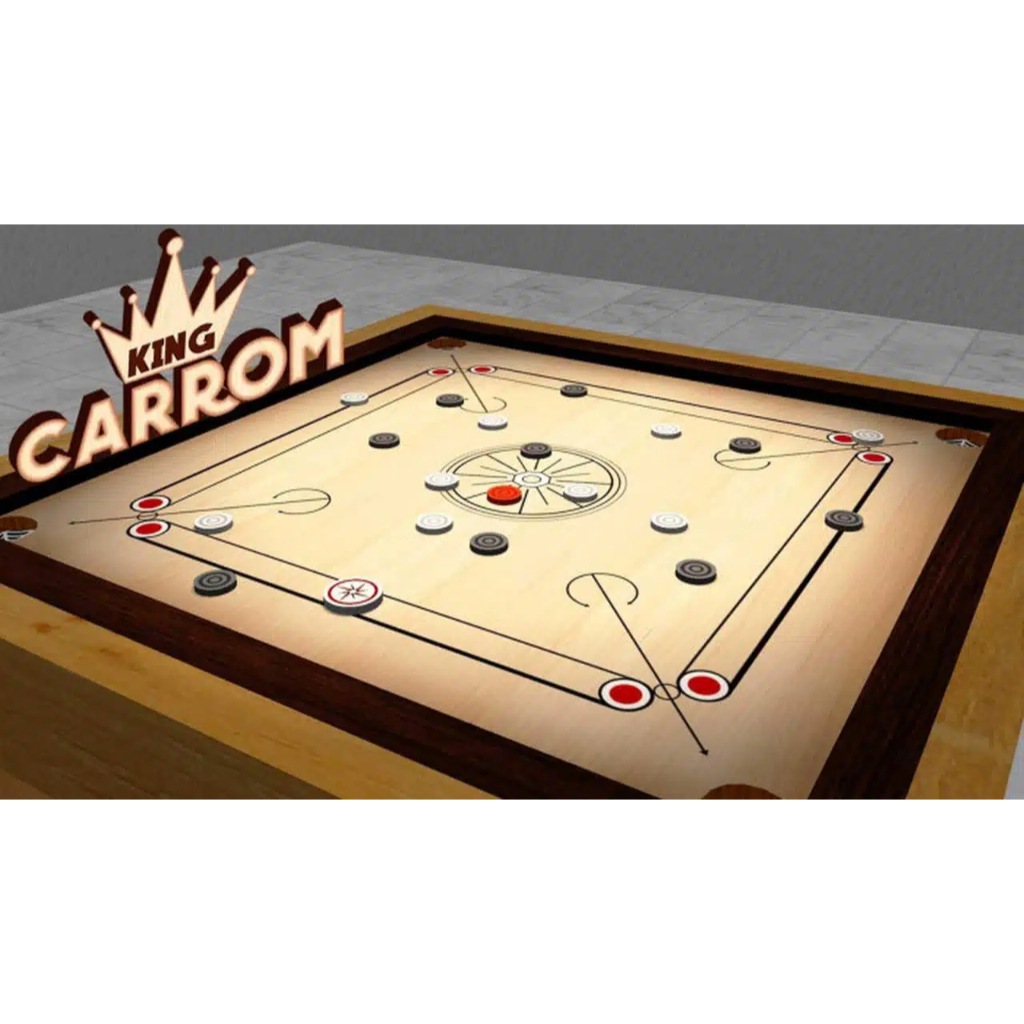 Jual GIRIK - Meja Karambol Besar 75 cm x 75 cm Komplit Biji Dan Kristal ...