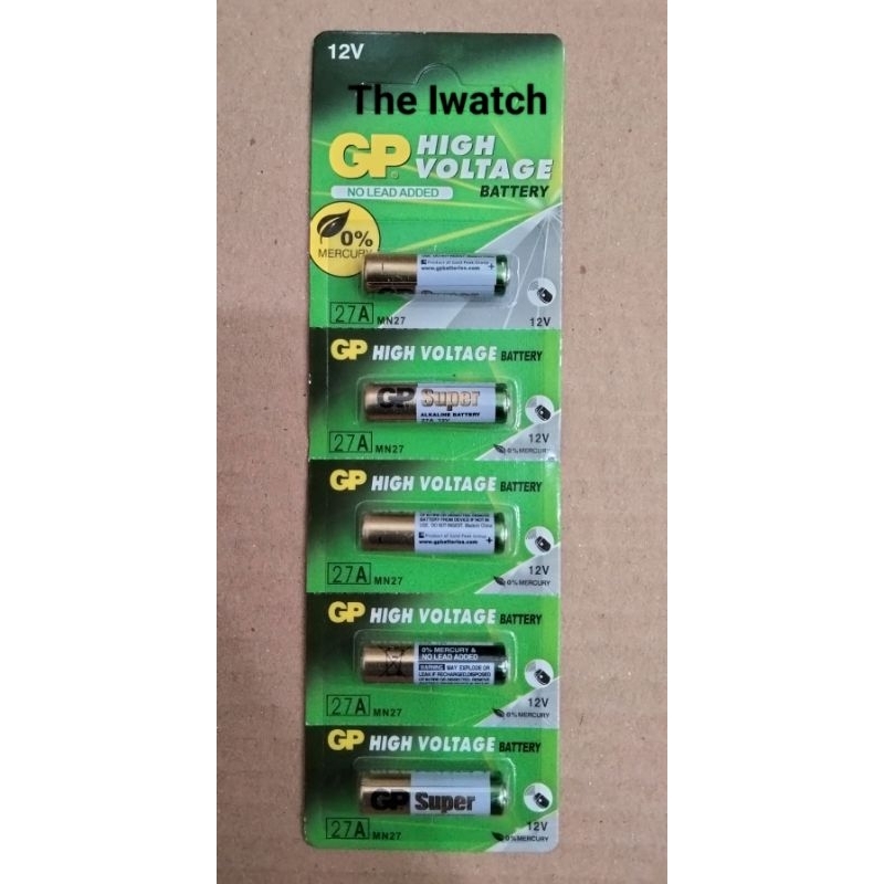 Jual BATERAI REMOTE GP 27A ORIGINAL | Shopee Indonesia