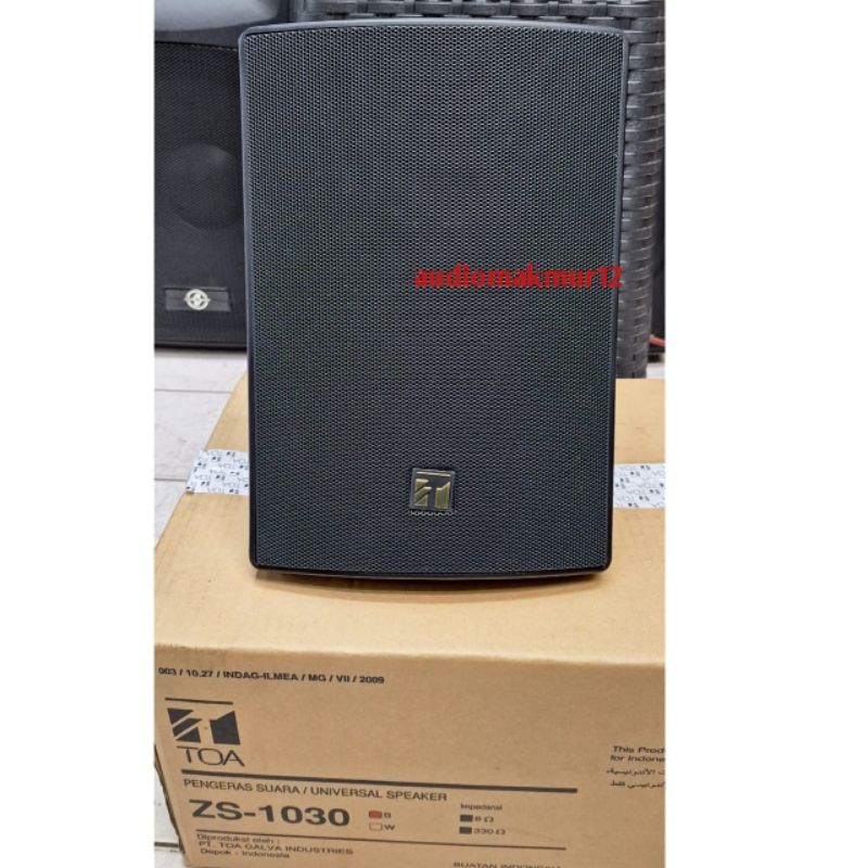 Jual Speaker TOA ZS-1030B /W ZS-1030 Original Harga Perunit | Shopee Indonesia