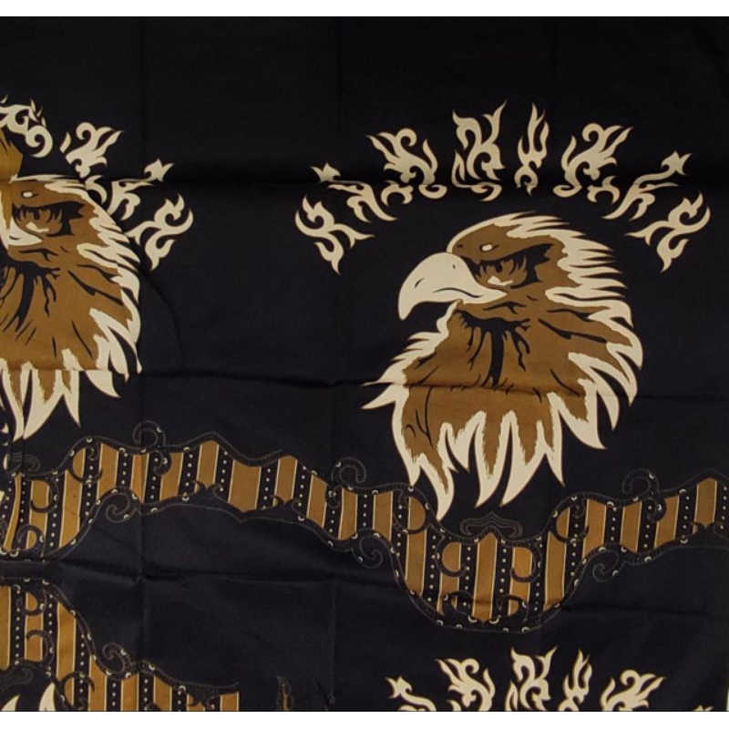 Jual kain batik katun printing motif kepala Garuda | Shopee Indonesia