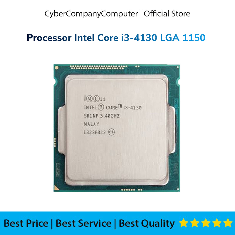 Jual Processor Intel Core i3-4130 LGA 1150 - 3.40GHz | Shopee Indonesia