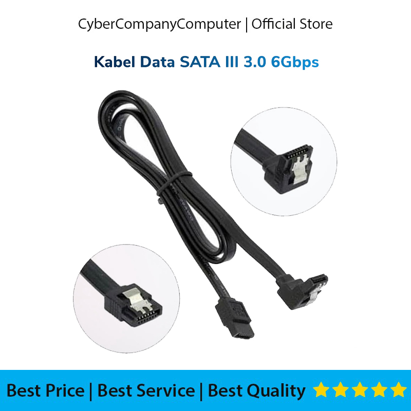 Jual Kabel Data SATA 3.0 / 6Gbps HDD / SSD / DVD Rom - Kabel Sata III L ...
