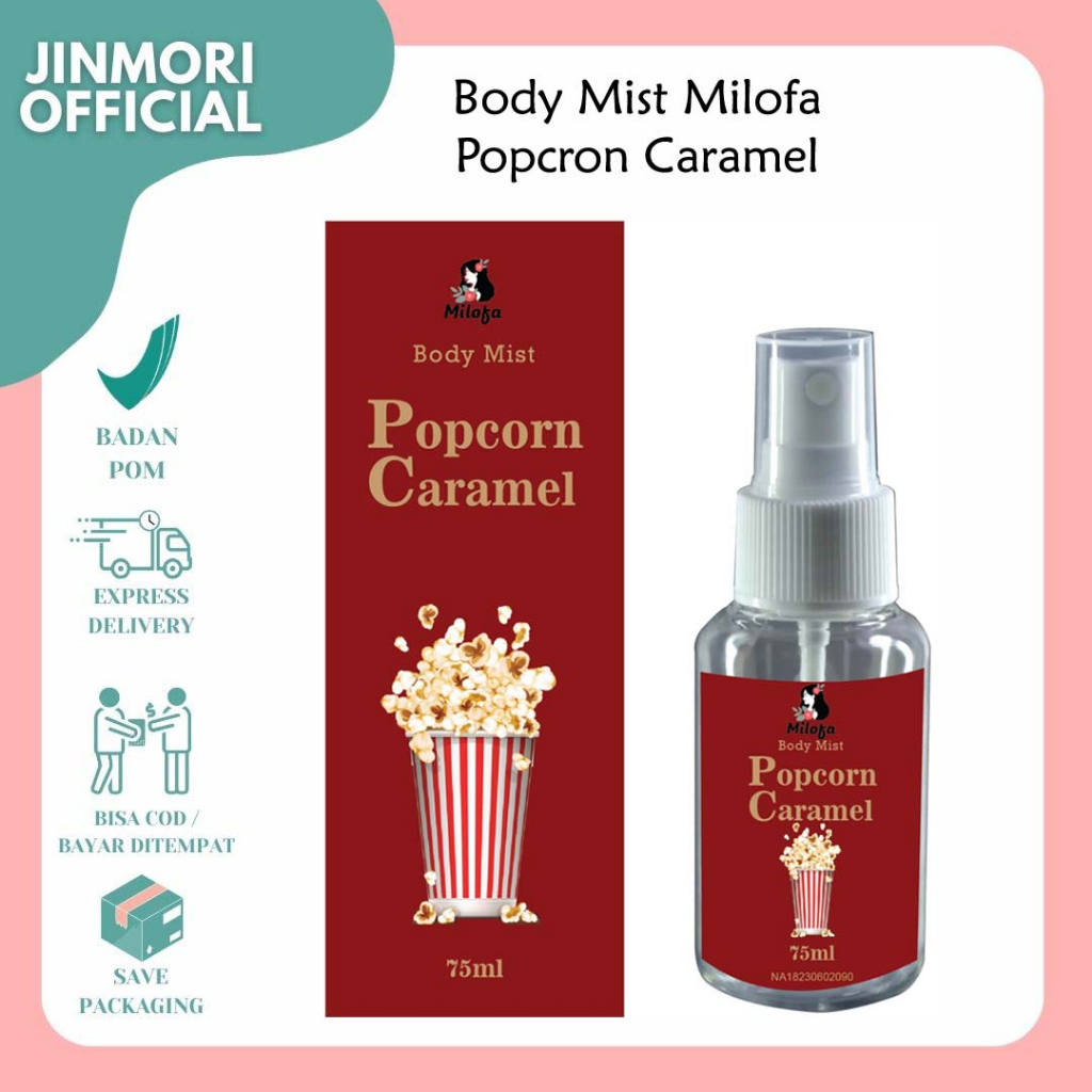 Jual JM - [BPOM] Body Mist Milofa 75ml Premium / Parfum Body Mist ...