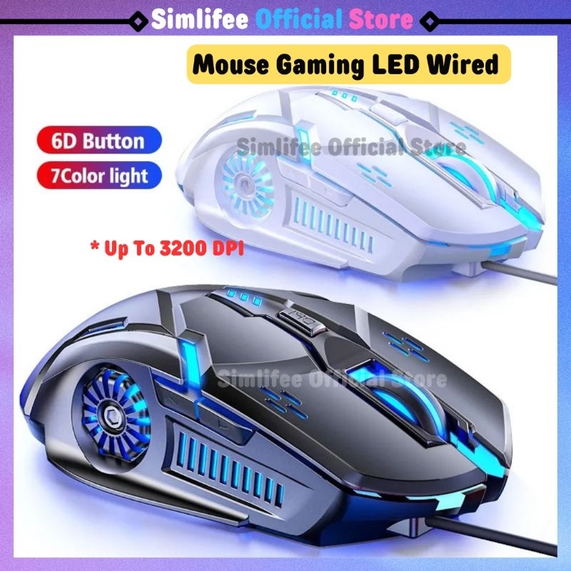 Jual Mouse Kabel Optical G5 Wired Kabel USB 1000DPI For Laptop PC ...