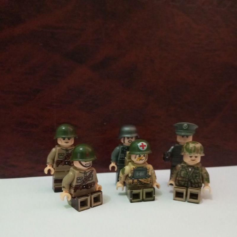 Jual Lego minifigure WW2 Jerman Rusia Amerika medic | Shopee Indonesia