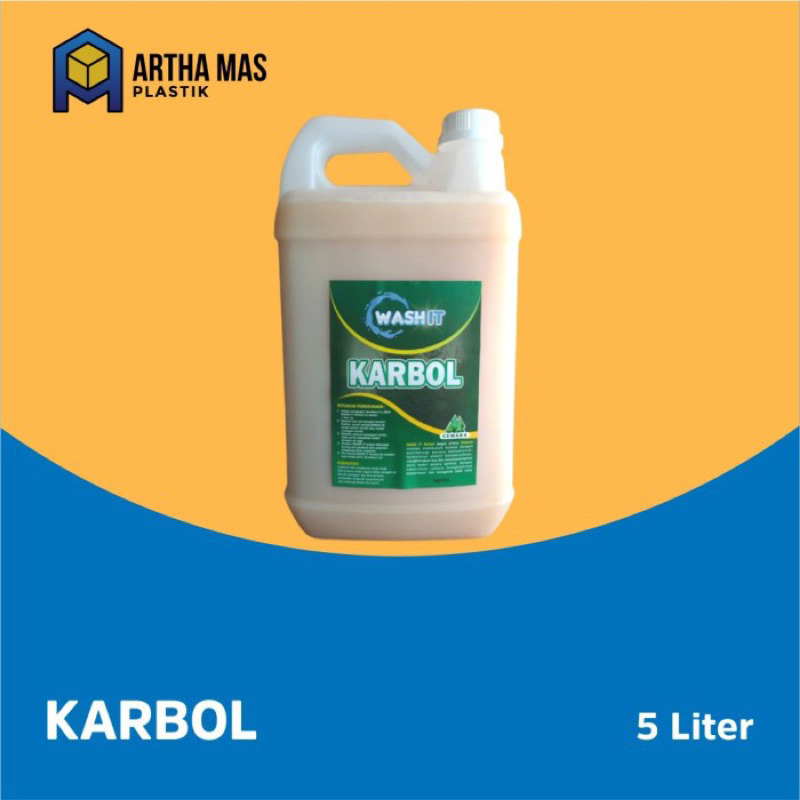 Jual Karbol Wangi Wash It - Pembersih Lantai 5 Liter | Shopee Indonesia