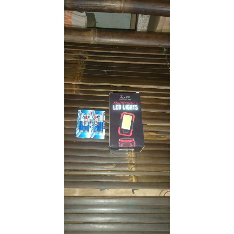 Jual senter kemping serbaguna plus empat baterai super terang produk ...