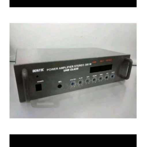 Jual BOX POWER / BOX AMPLIFIER STEREO 300 WATT UHD CLASS. BOX BOSTEC 304 | Shopee Indonesia