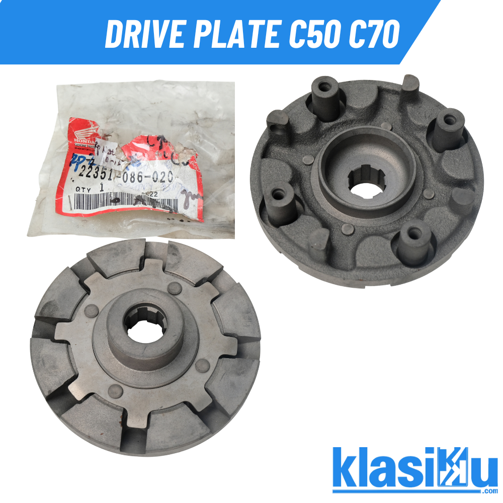 Jual Drive Plate Dudukan Rumah Dapur Plat Kopling Honda C50 C 50 C70 C 70 ST70 Pispot Original ...